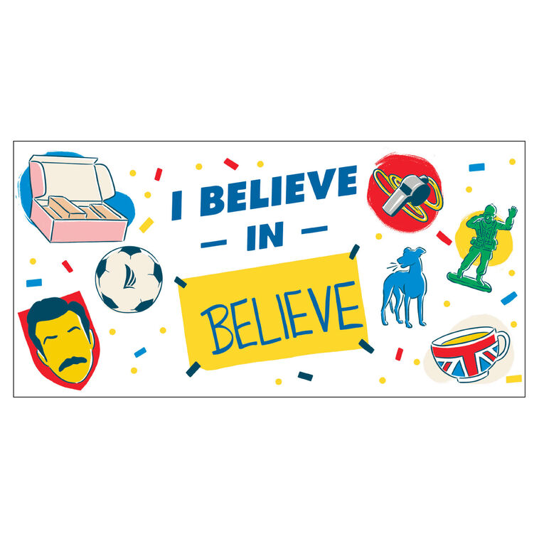 Ted Lasso™ I Believe Collectible Drinking Glass, 13.5 oz. – Great Gifts ...