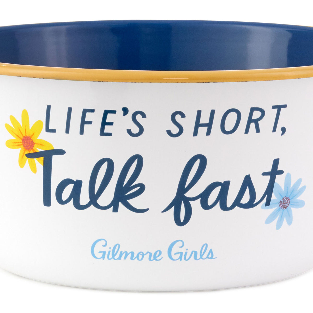 Gilmore Girls Life's Short, Talk Fast Popcorn Bowl – Great Gifts in the GTA